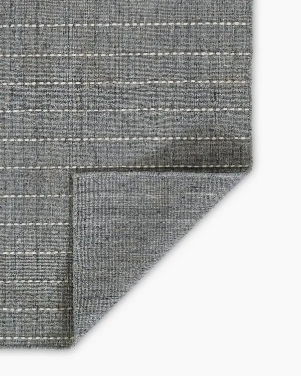 Quince Lark Hand-loomed Rug - Blue