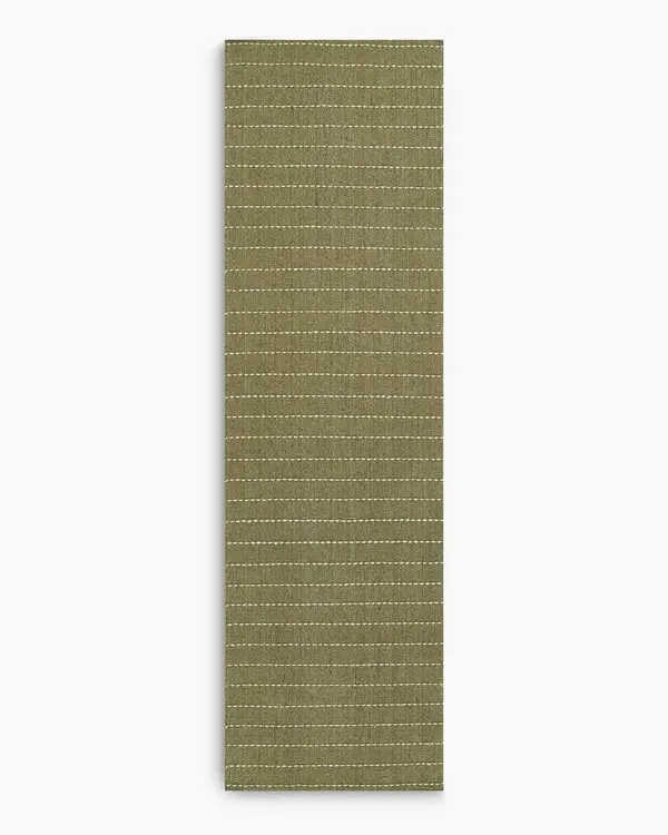 Quince Lark Hand-loomed Rug - Green
