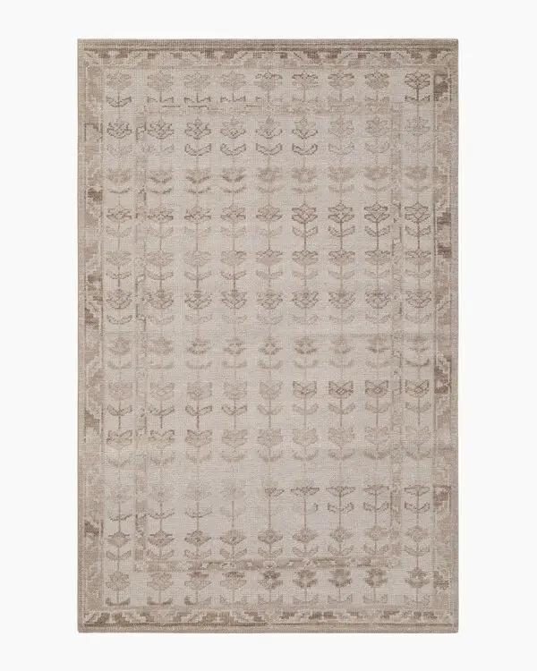 Quince Mabel Hand-knotted Wool Rug - Beige