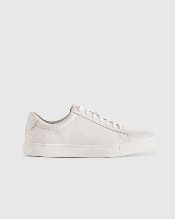 Quince Italian Leather Everyday Sneakers - White