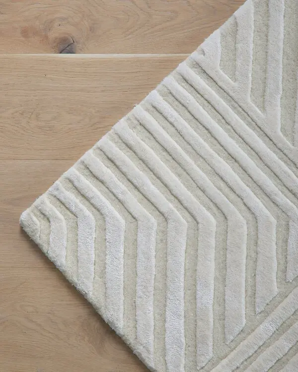 Quince Flint Wool Textured Rug