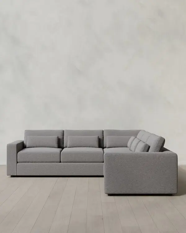 Quince Ashford Deep Seat L Sectional - Ash