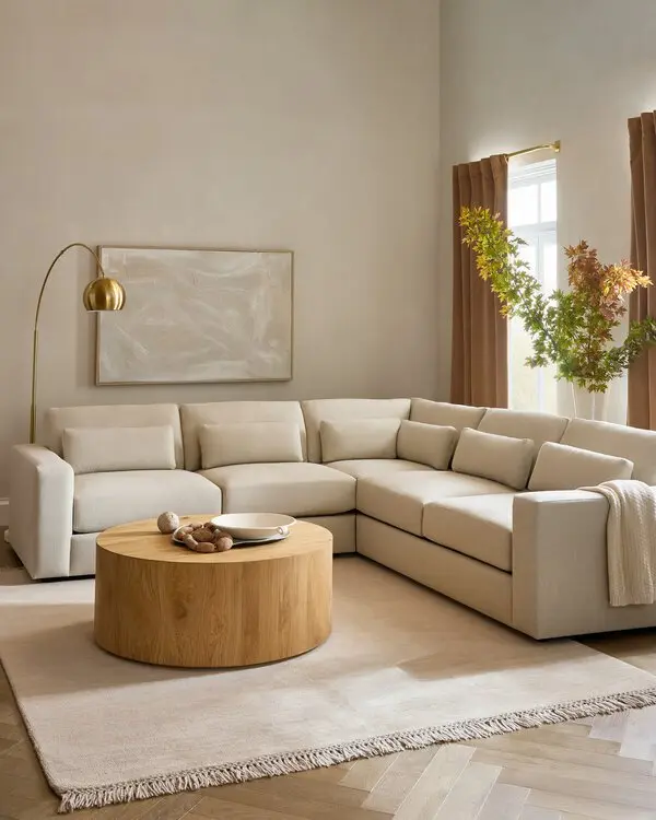 Quince Ashford Deep Seat L Sectional - Slate