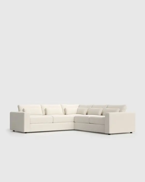Quince Ashford Deep Seat L Sectional - Slate