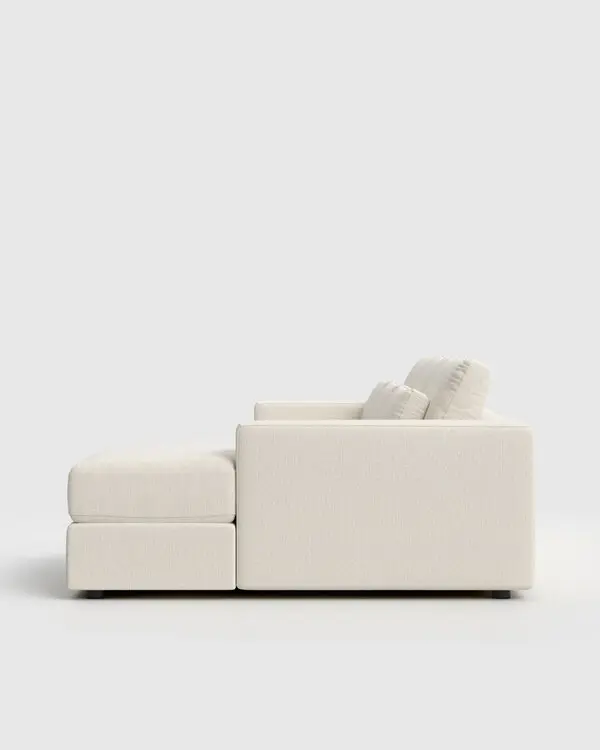Quince Ashford Deep Seat Chaise Sectional - Ink