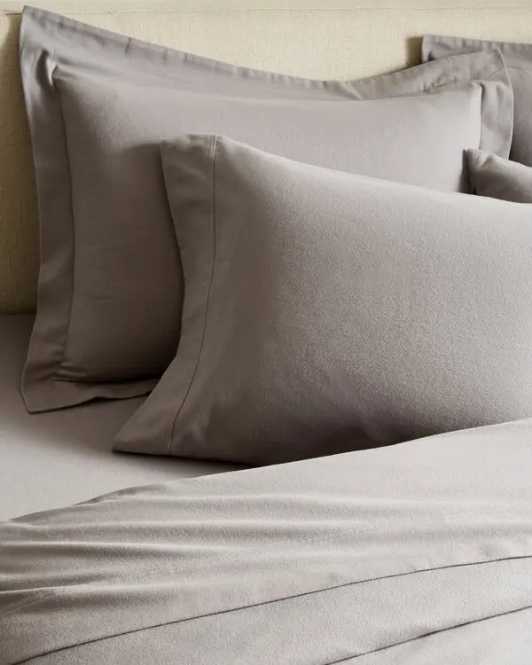 Quince Luxury Organic Flannel Sham Set