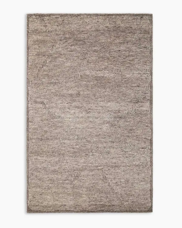 Quince Wynona Hand-knotted Wool Rug - Grey