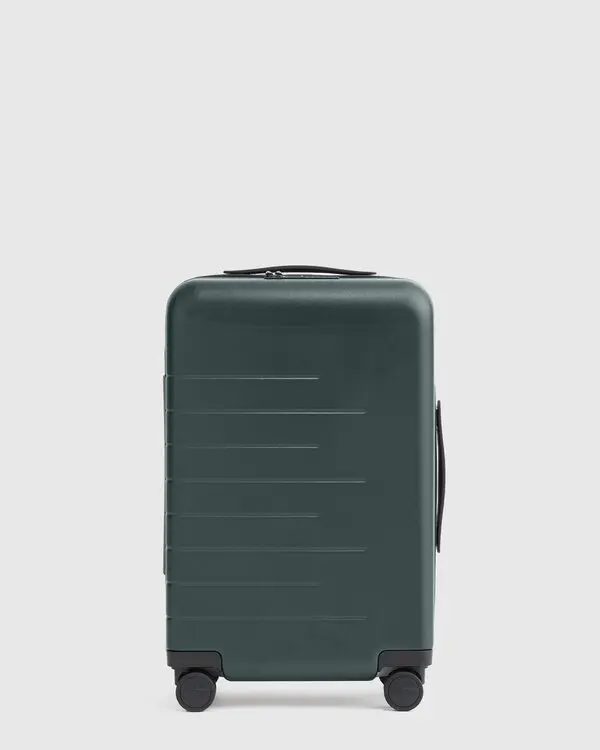 Quince Expandable Carry-on And Large Check-in Suitcase Set - Dark Green