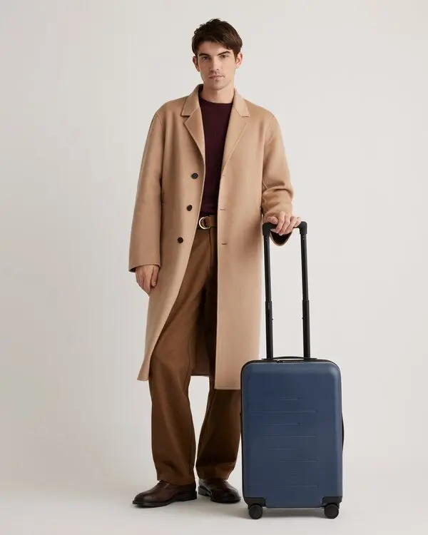 Quince Expandable Suitcase Set - Navy
