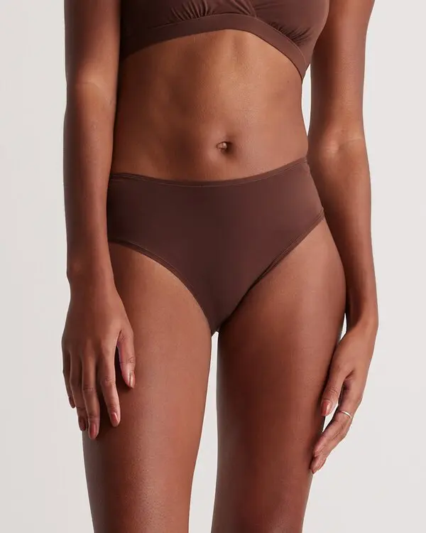 Quince Second Skin Hipster Brief - Cocoa