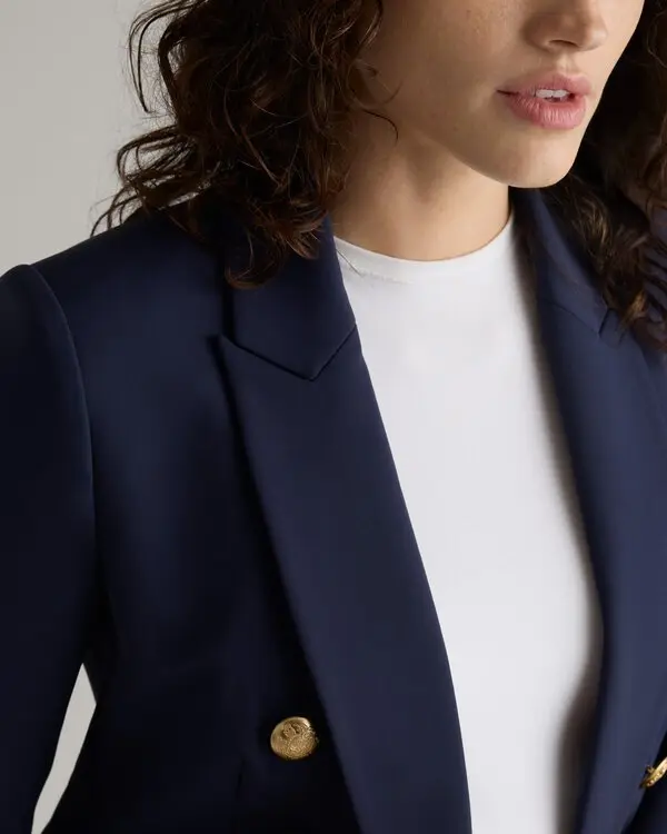 Quince Convertible Blazer - Navy