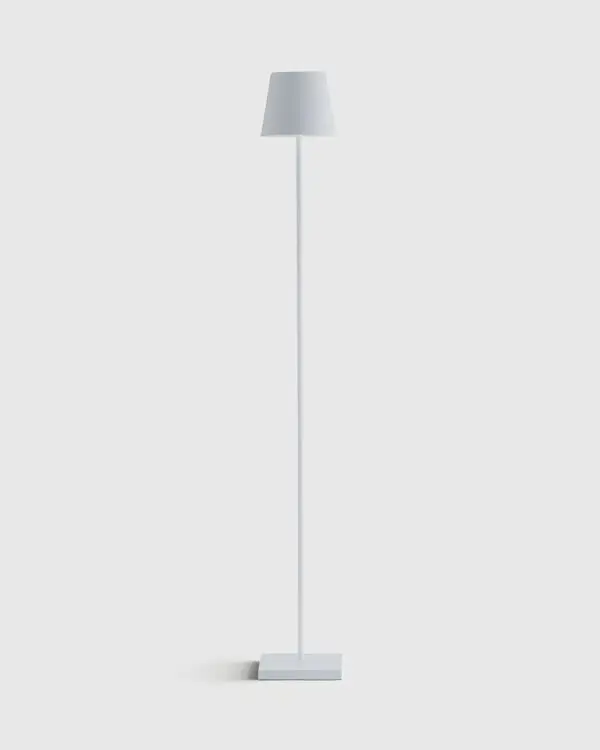 Quince Zafferano America Poldina Pro Rechargeable Floor Lamp Zafferano - White