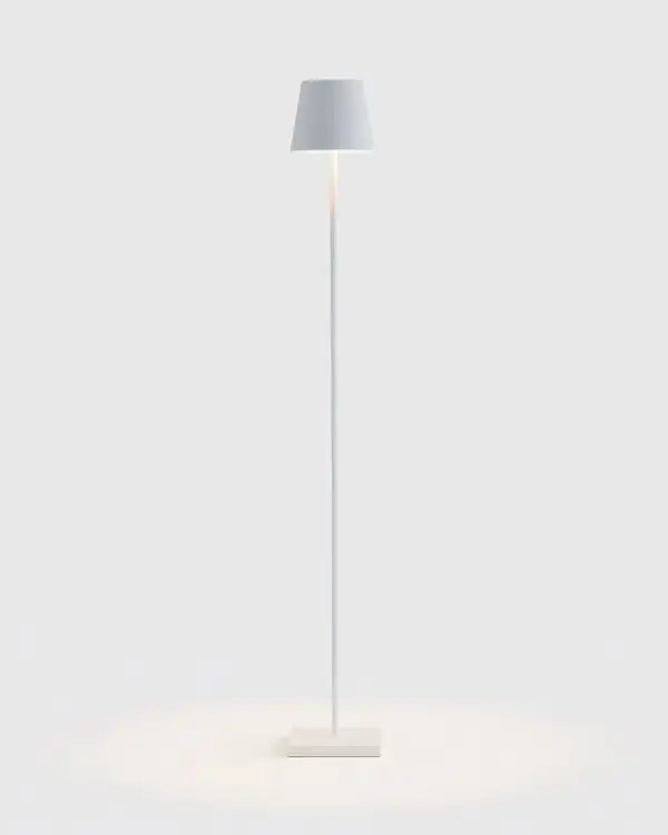 Quince Zafferano America Poldina Pro Rechargeable Floor Lamp Zafferano - White
