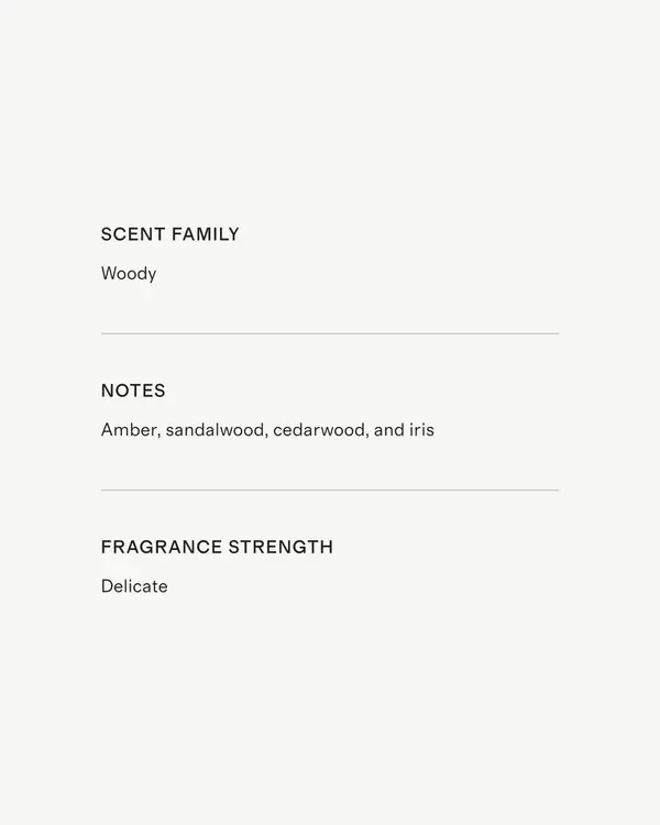 Quince Bois De Santal Candle, Plant-based Wax