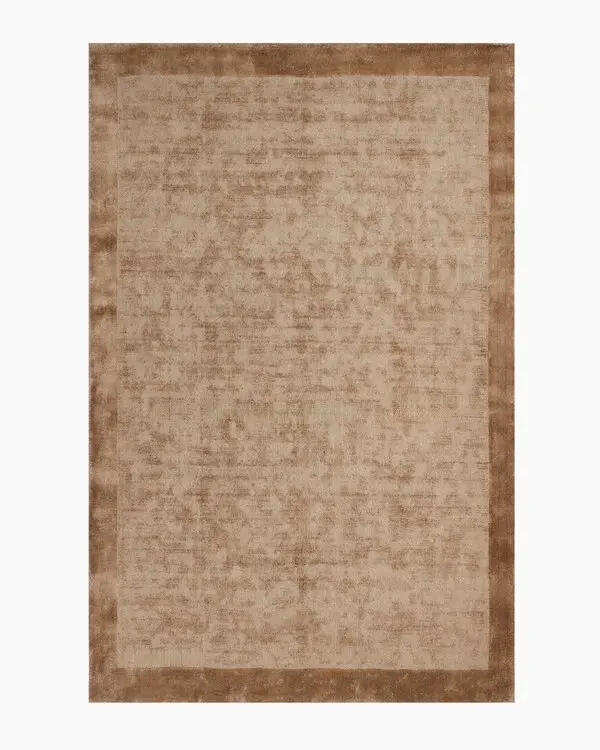 Quince Levi Hand-loomed Jute Rug - Brown
