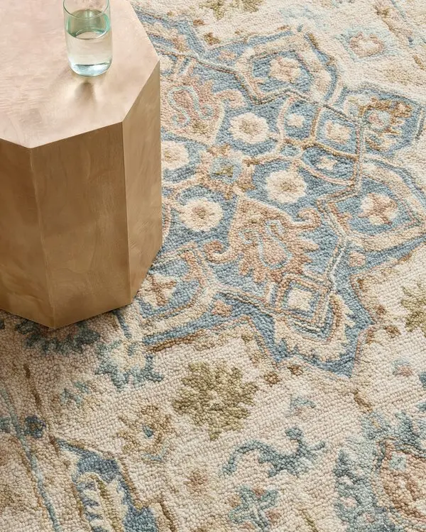 Quince Brenner Wool Rug - Blue