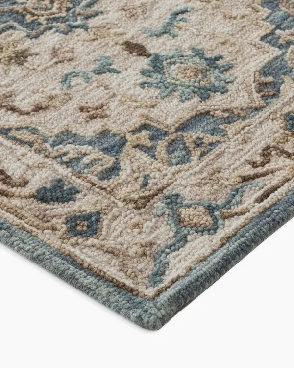 Quince Brenner Wool Rug - Blue