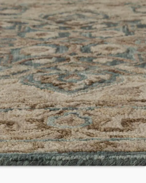 Quince Brenner Wool Rug - Blue