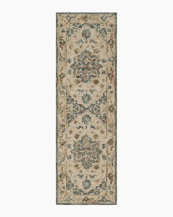 Quince Brenner Wool Rug - Blue