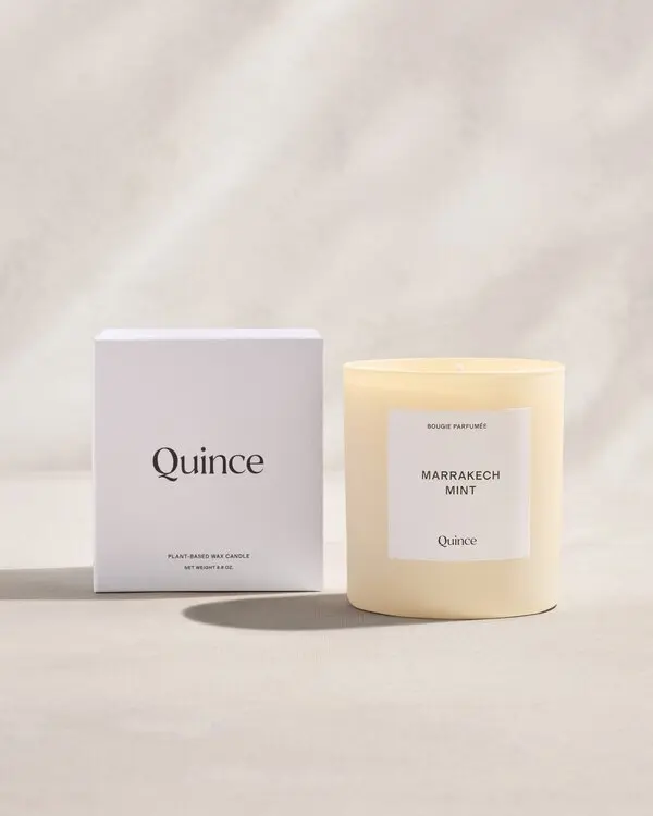 Quince Marrakech Mint Candle, Plant-based Wax