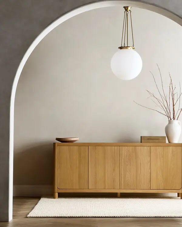 Quince Antiqued Steel And Glass Globe Pendant Light