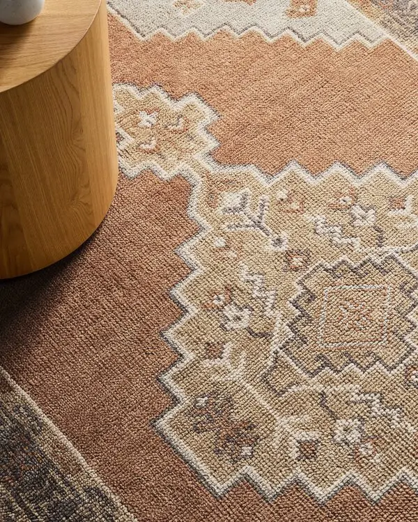 Quince Chloe Hand-knotted Wool Rug - Cognac