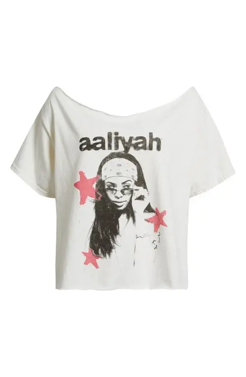 MERCH TRAFFIC Aaliyah Graphic T-shirt