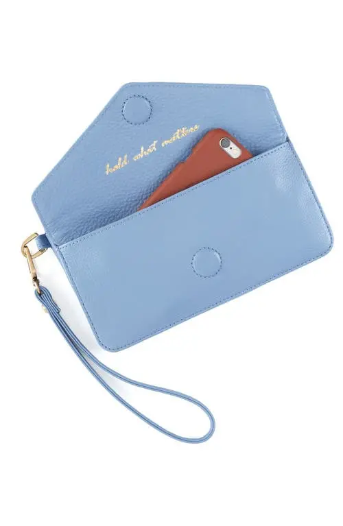 Hobo Leather Wristlet - Seabreeze