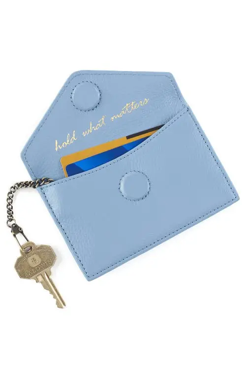 Hobo Goldie Leather Card Case - Seabreeze