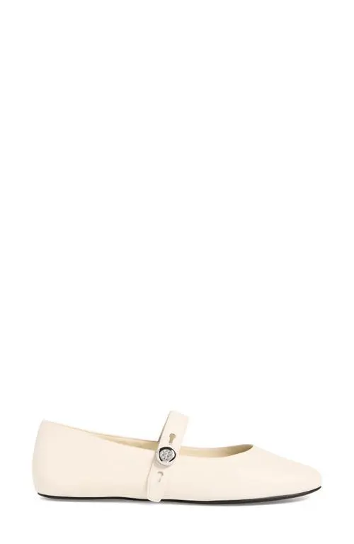 Tory Burch Romy Mary Jane Flat - Light Cream