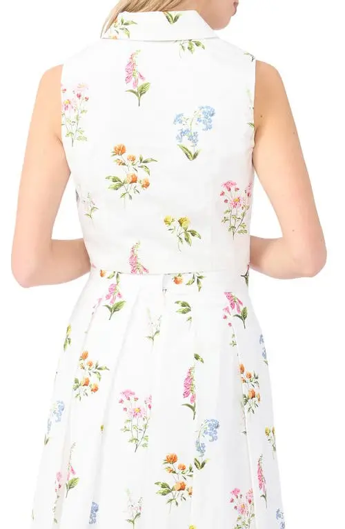 Ted Baker London Floral Crop Top