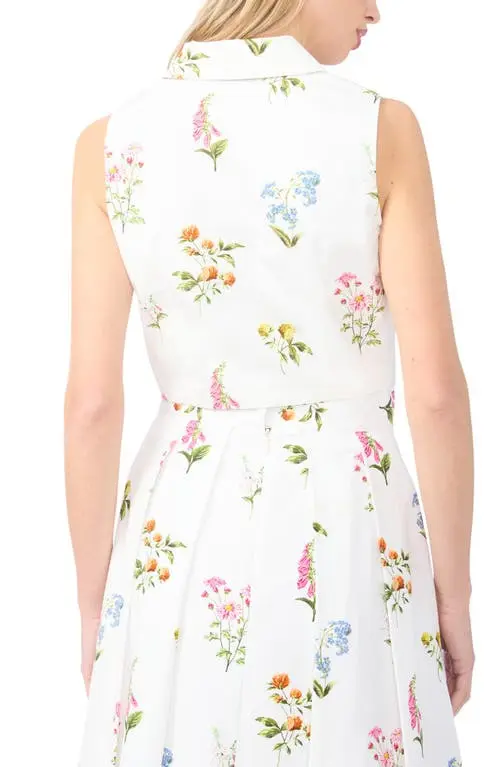 Ted Baker London Floral Crop Top