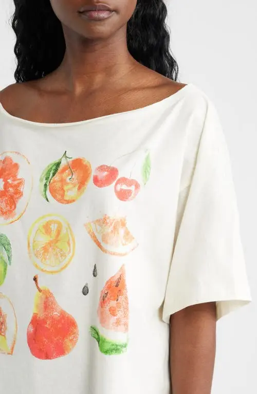GOLDEN HOUR Fruit Graphic T-shirt