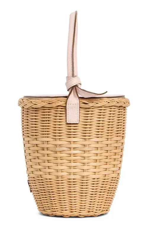 Pamela Munson The Jane Woven Rattan Basket Bag