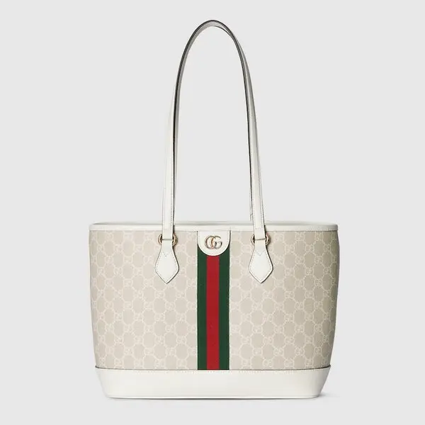 Gucci Ophidia Medium Tote Bag Gg Canvas