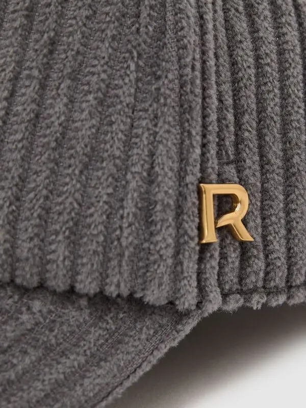 REISS Caitlin Cotton Corduroy Baseball Cap