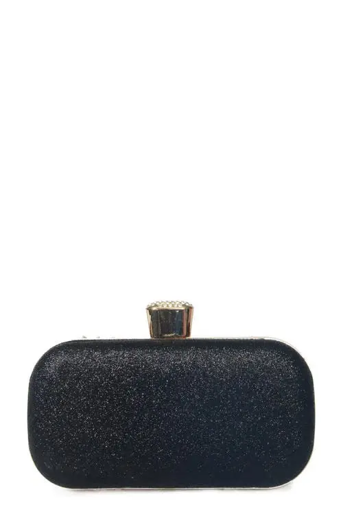 LAUREN LORRAINE Sofie Embellished Clutch - Black