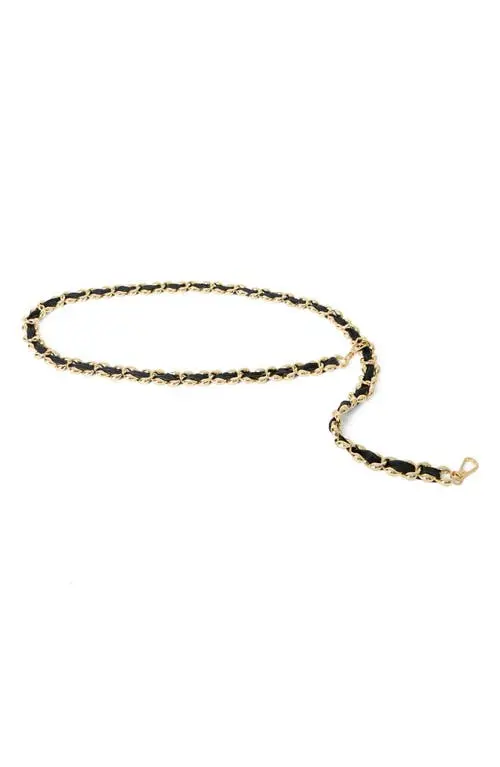 B-low The Belt Alastor Chain Belt - Black Gold