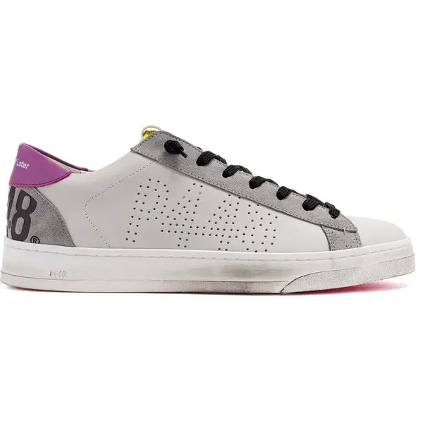 P448 Jack Sneaker - Fuchsia Yellow
