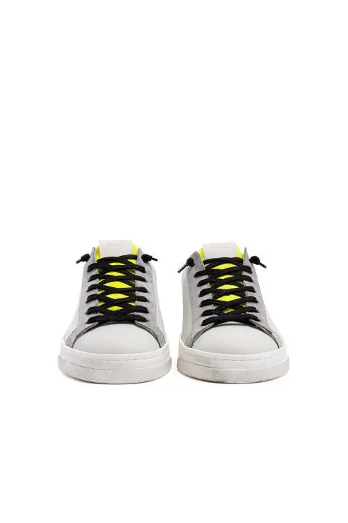 P448 Jack Sneaker - Fuchsia Yellow