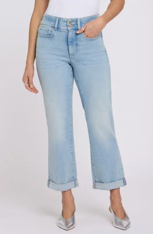 NYDJ Bailey High-waist Crop Straight-leg Jeans - Keys View