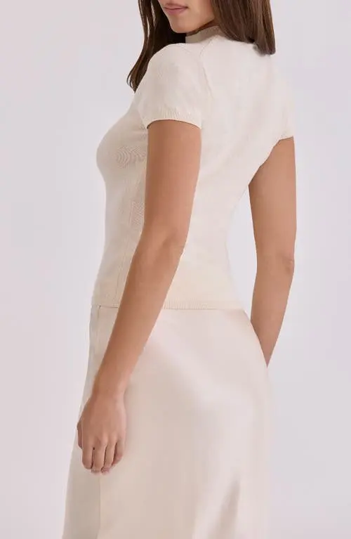 House Of Cb Short Sleeve Sweater