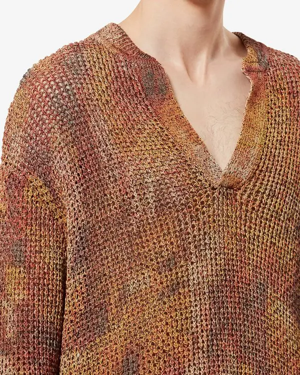 Isabel Marant Étoile Raoul Printed Knit Sweater