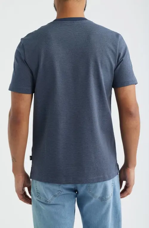 BOSS H-thompson Cotton Piqué T-shirt - Dk Bu