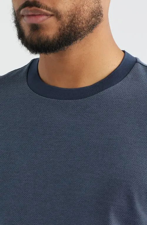 BOSS H-thompson Cotton Piqué T-shirt - Dk Bu