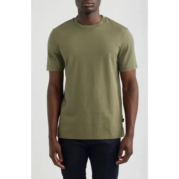BOSS Thompson Solid T-shirt - Olive Night