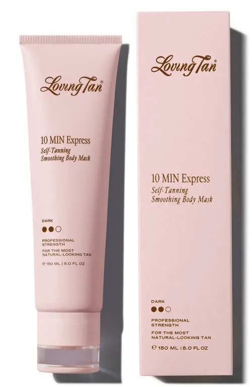 LOVING TAN 10 Minute Express Self-tanning Smoothing Body Mask - None