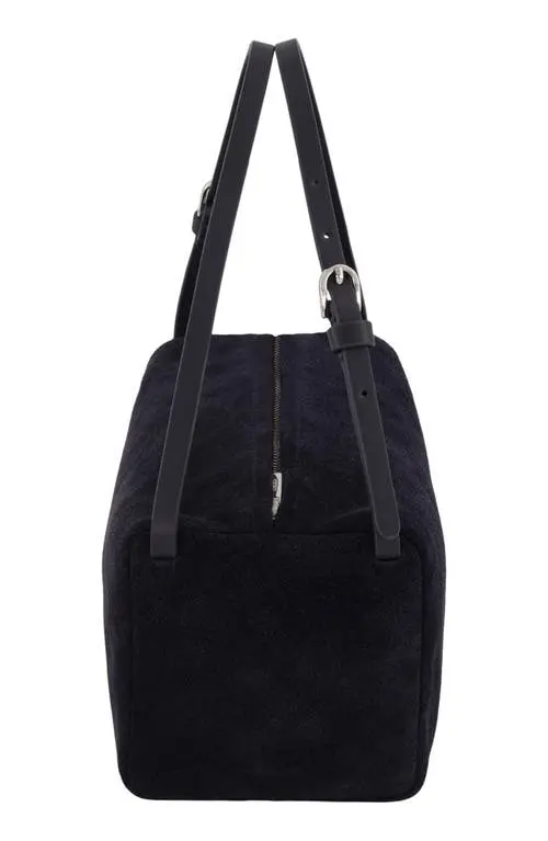 Vince Josie Suede Top Handle Bag - Coastal