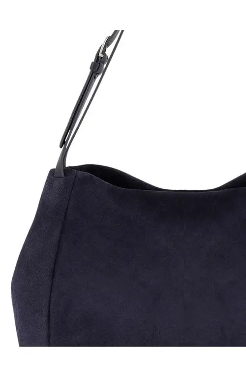 Vince Large Josie Suede Tote - Coastal
