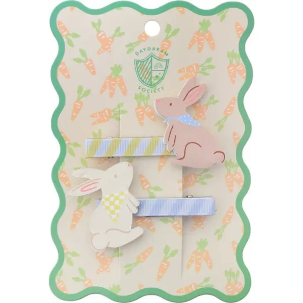 DAYDREAM SOCIETY Spring And Easter Bunny Hair Clip Set - Assorted Pre-pack